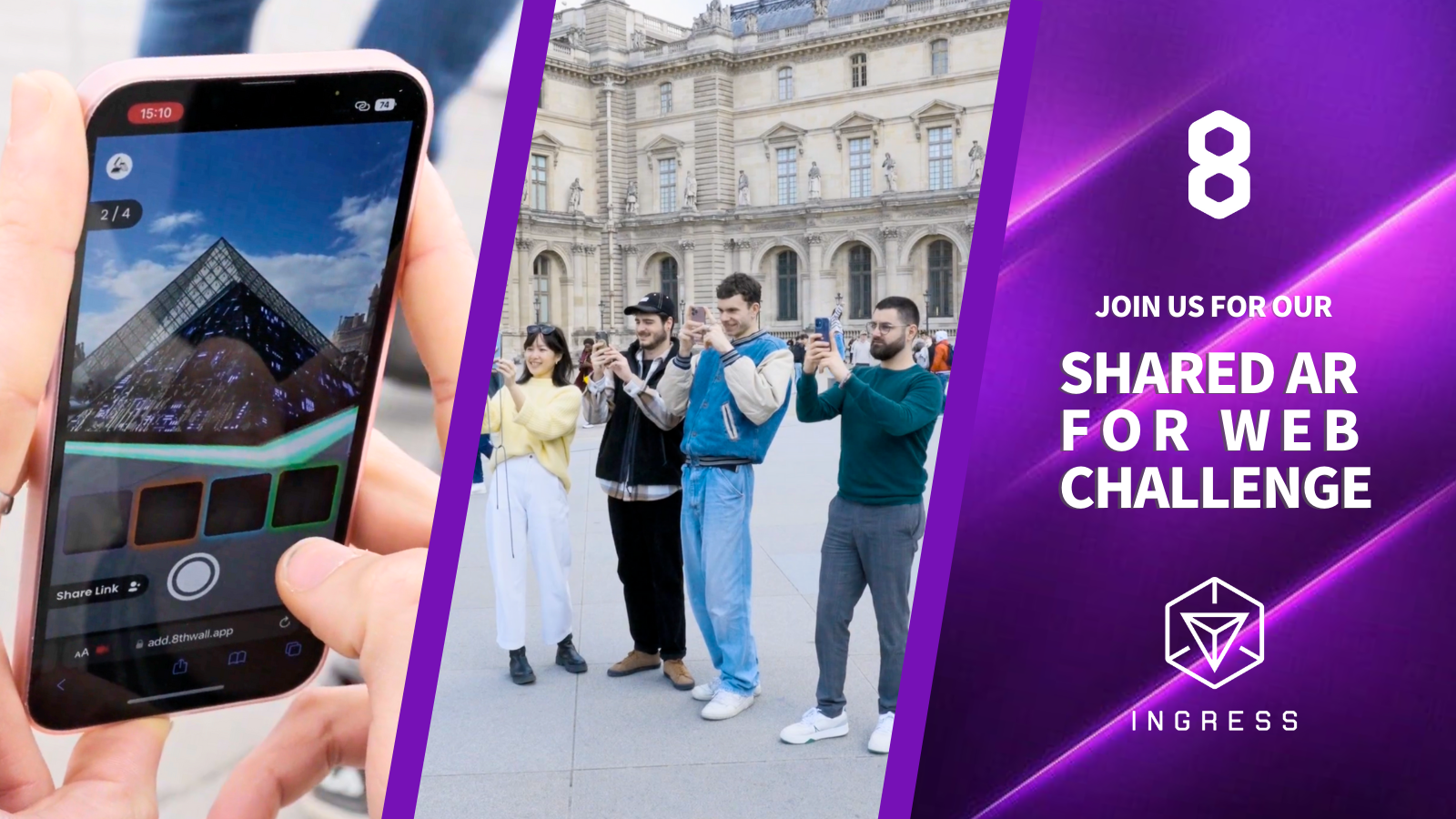 Introducing the Ingress Shared AR Challenge | 8th Wall